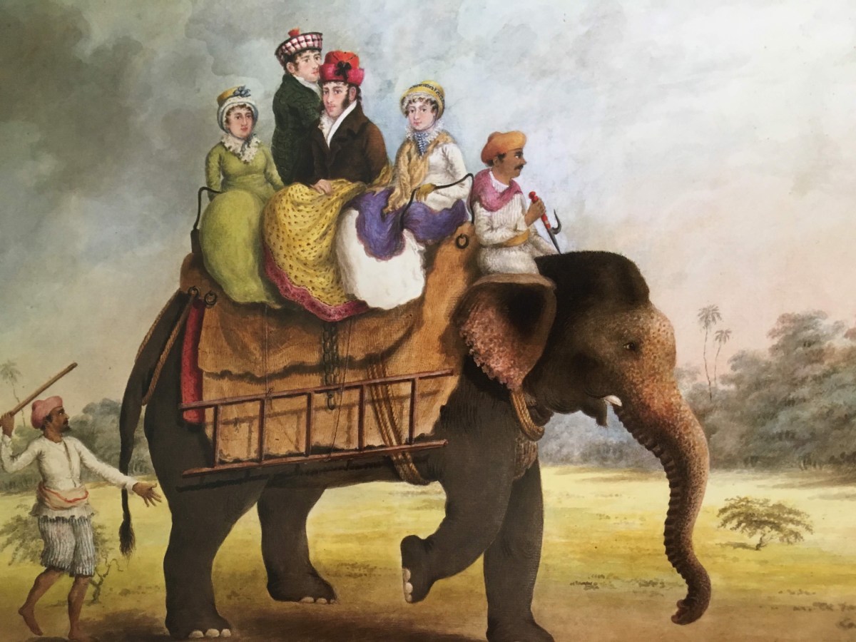 Paintings by the colonial era Company artist: SitaRam – Moni Gāthā