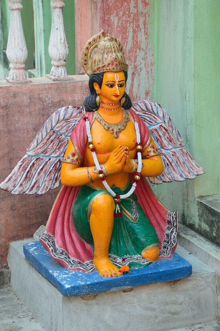 Garuda – the vahana of Vishnu (Vishnu’s mount) – Moni Gāthā