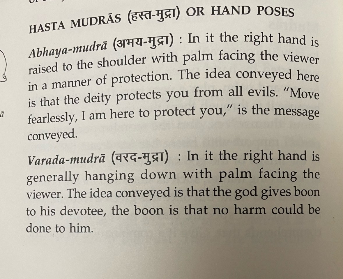 Mudras and Postures seen in Indian Iconography – Moni Gāthā