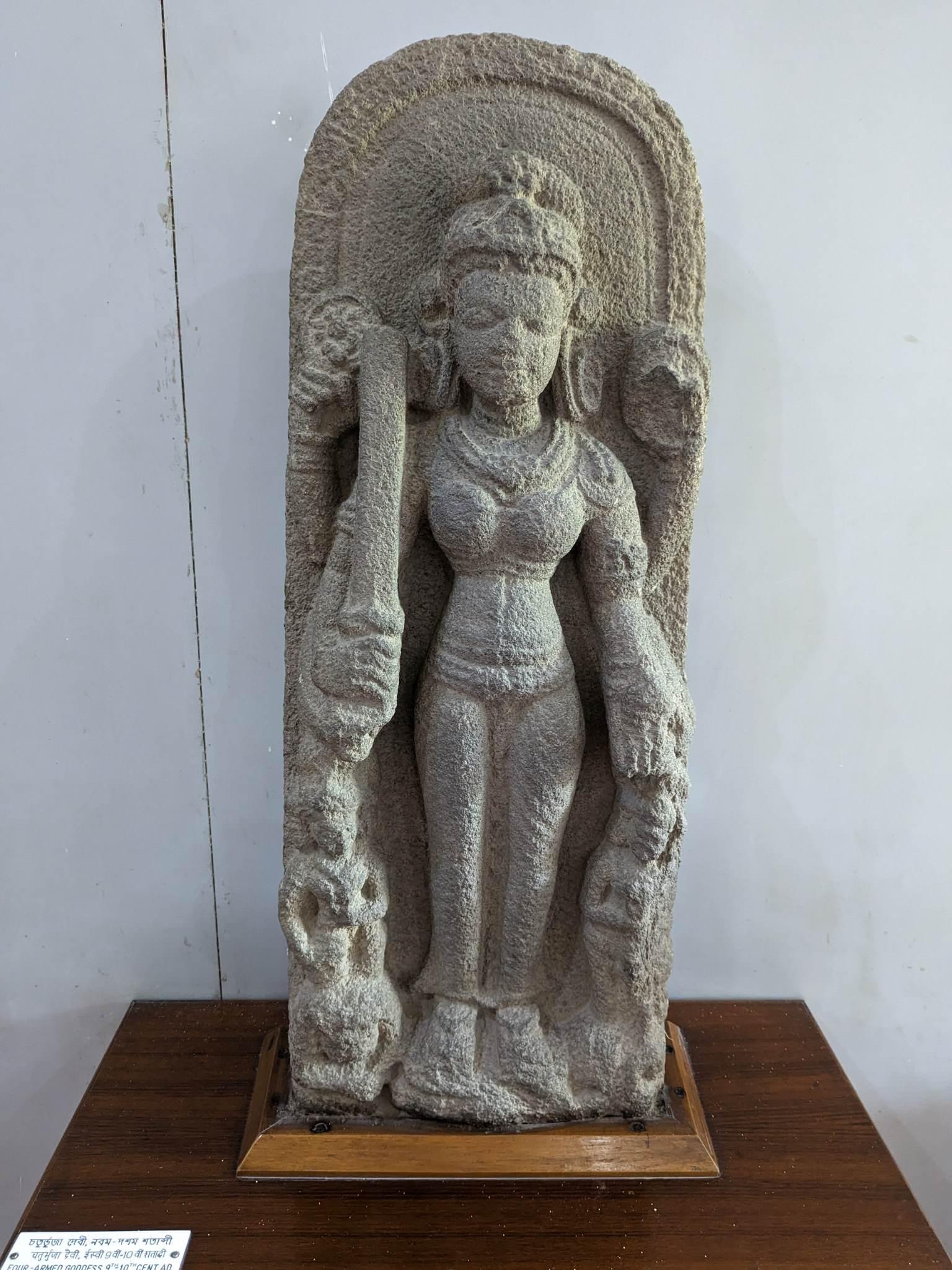 Photodocumenting Museum Sculptures I – Coochbehar Palace Museum (newly renovated) – Moni Gāthā