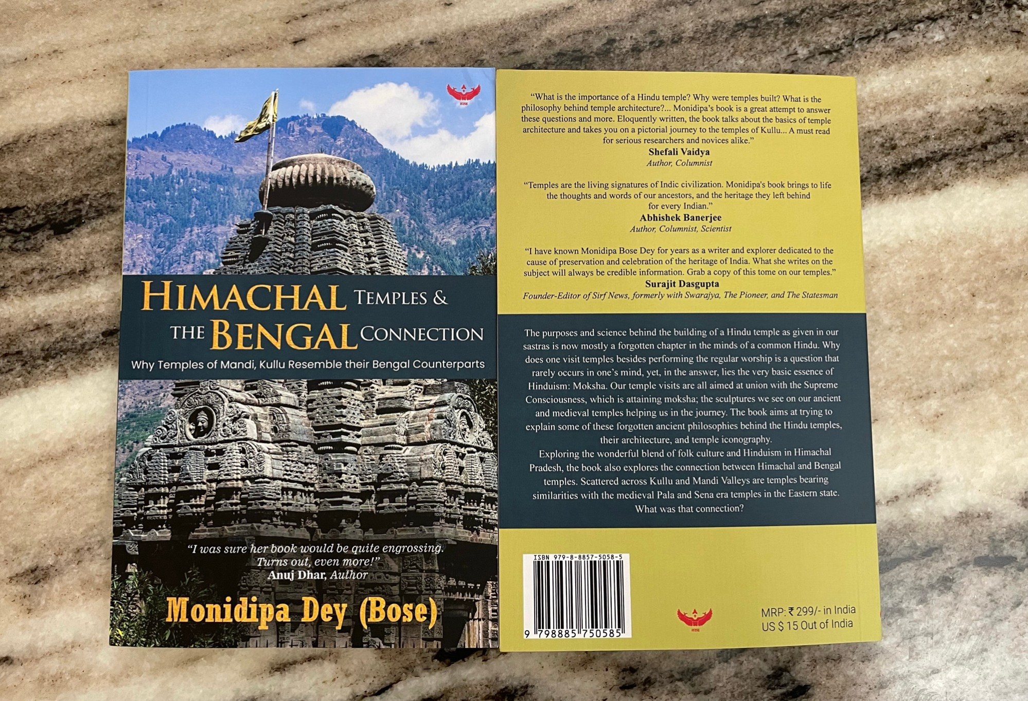 My Book: Himachal Temples and the Bengal Connection – Moni Gāthā
